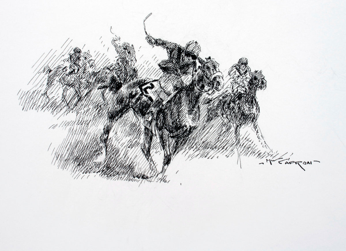 Kentucky Derby – Texas Cowboy Art by Mike Capron